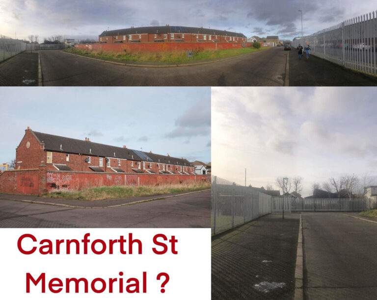 Carnforth Street Memorial - Forgotten Spaces